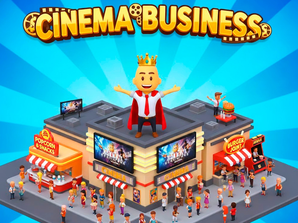 Cinema Business 🕹️ Грати в онлайн ігри на SGameS.