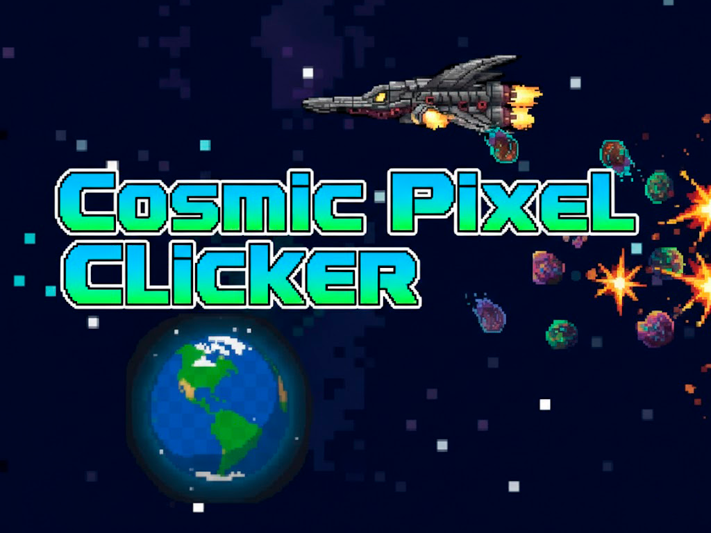Cosmic Pixel Clicker 🕹️ Грати в онлайн ігри на SGameS.