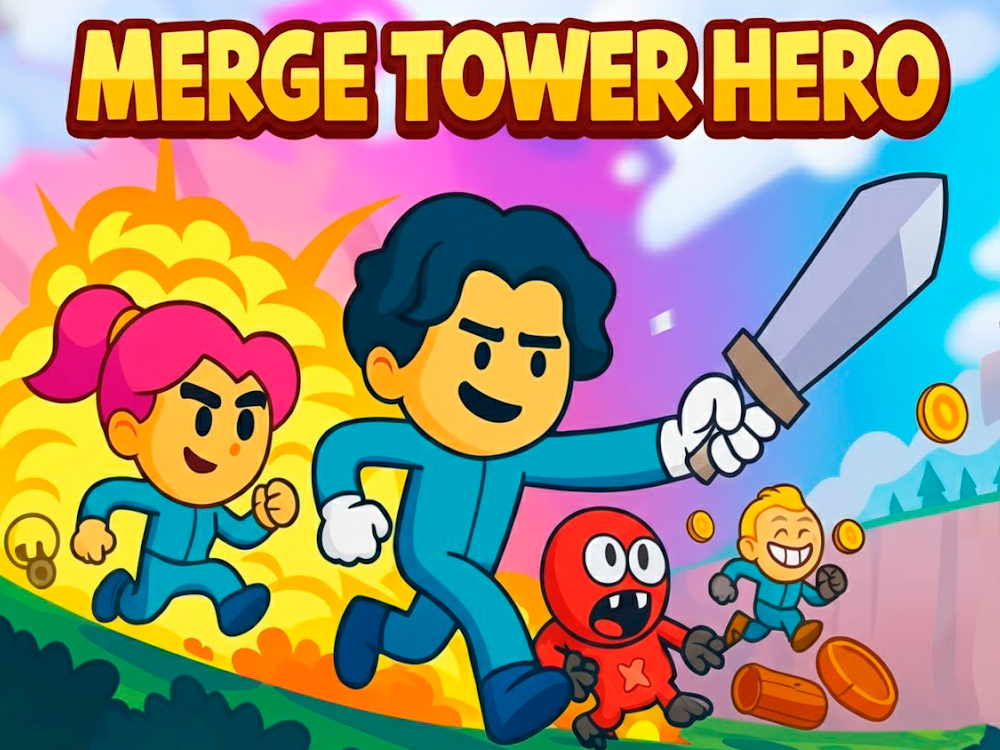 Merge Tower Hero 🕹️ Грати в онлайн ігри на SGameS
