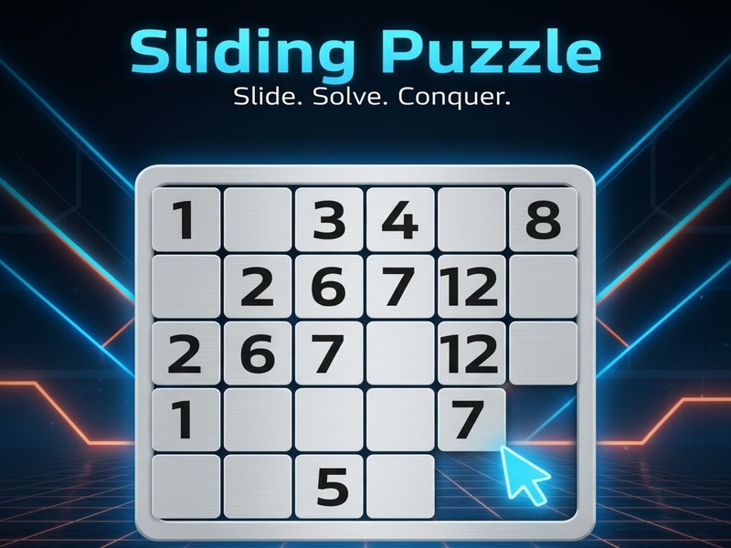Sliding Puzzle 🕹️ Грати в онлайн ігри на SGameS.