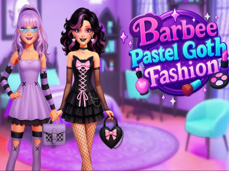 Barbee Pastel Goth Fashion 🕹️ Грати в онлайн ігри на SGameS