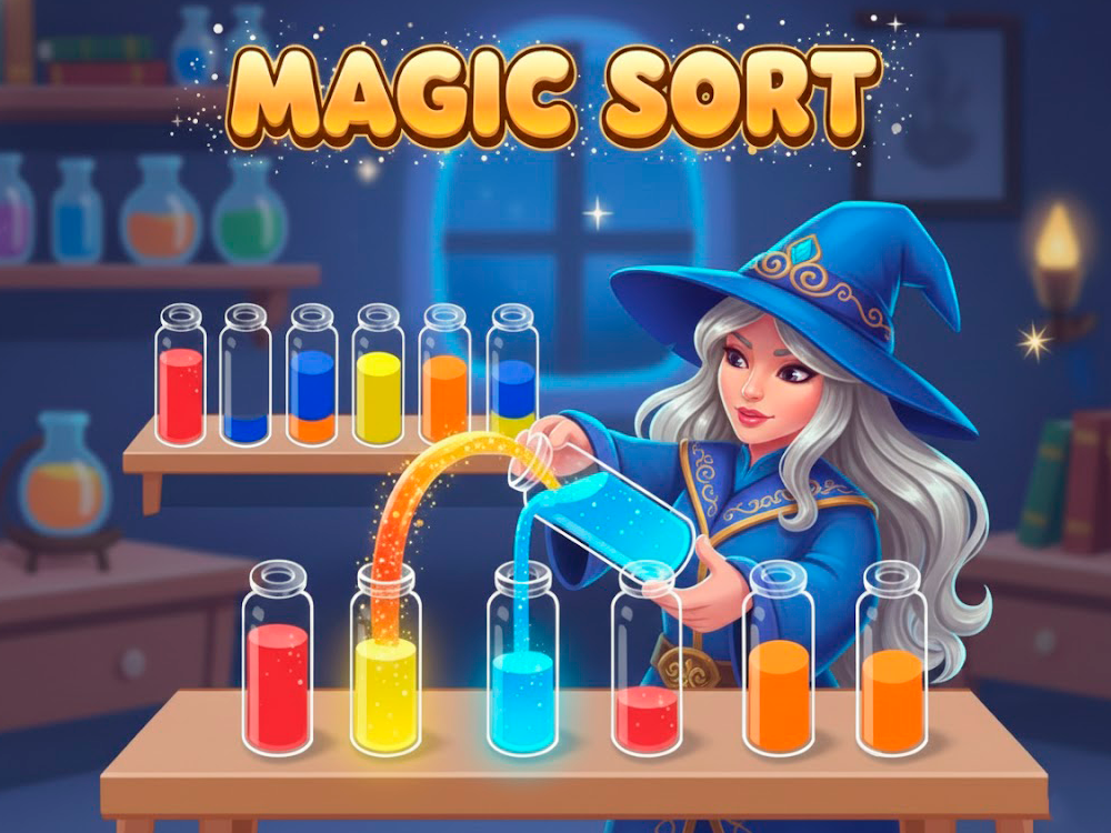 Magic Sort — грай безкоштовно онлайн на SGameS