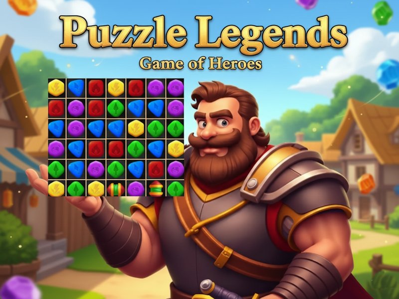 Puzzle Legends: Game of Heroes 🕹️ Грати в онлайн ігри на SGameS.