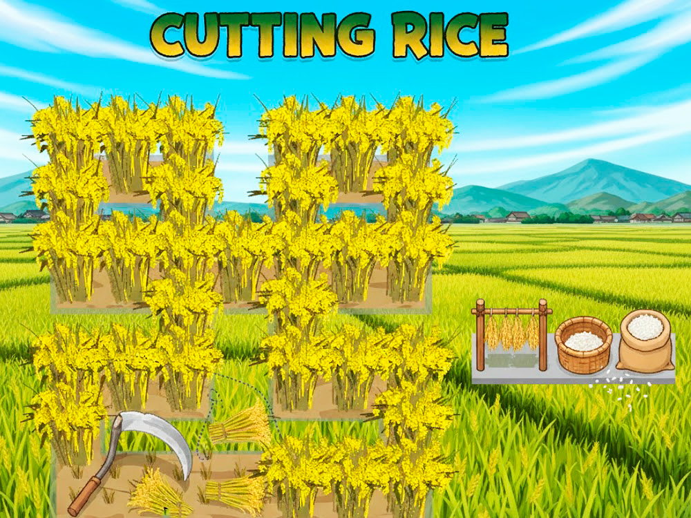 Cutting Rice 🕹️ Грати в онлайн ігри на SGameS