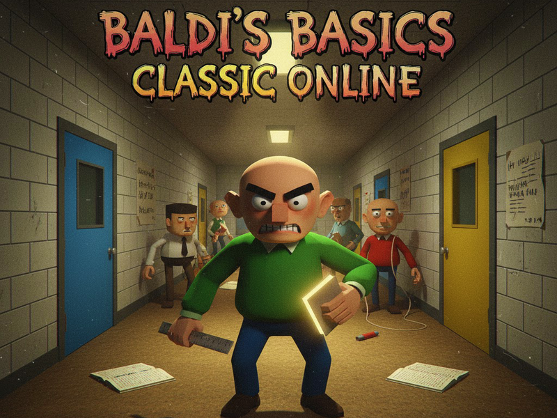 Baldi’s Basics Classic Online 🕹️ Грати в онлайн ігри на SGameS