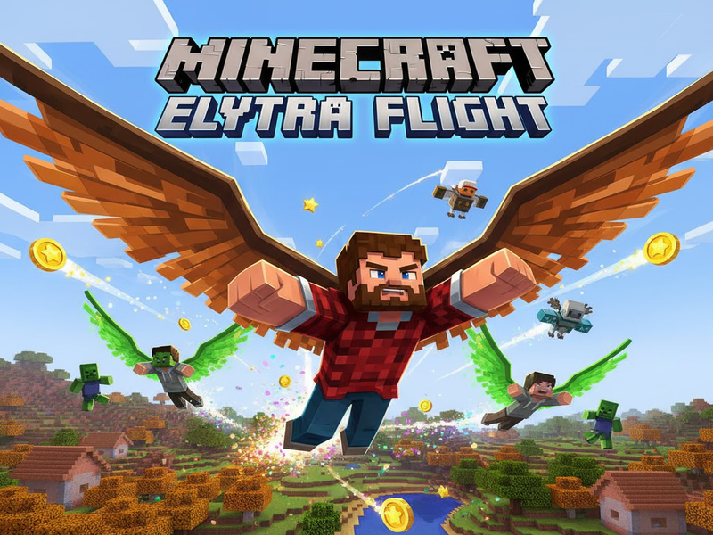 Minecraft Elytra Flight грати в онлайн ігри на Sgames