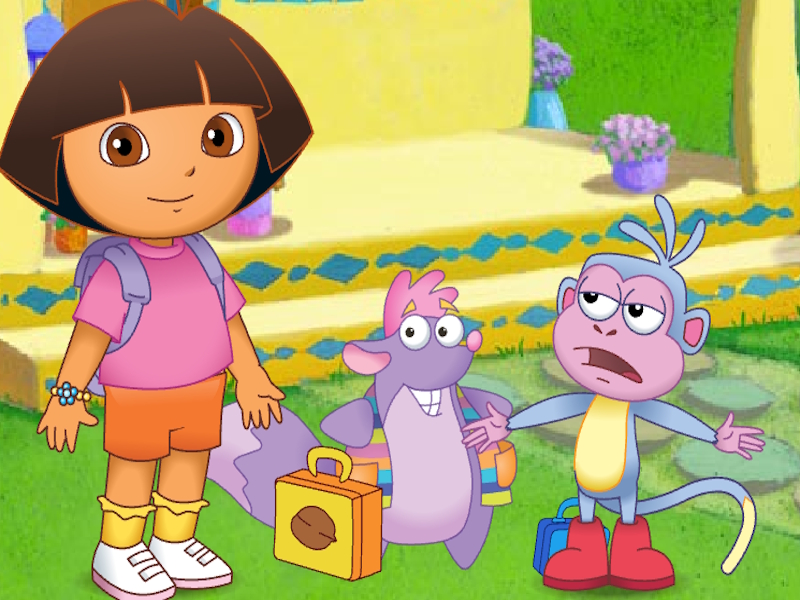 Dora The explorer Dora's First Day at School 🕹️ Грати в онлайн ігри на ...