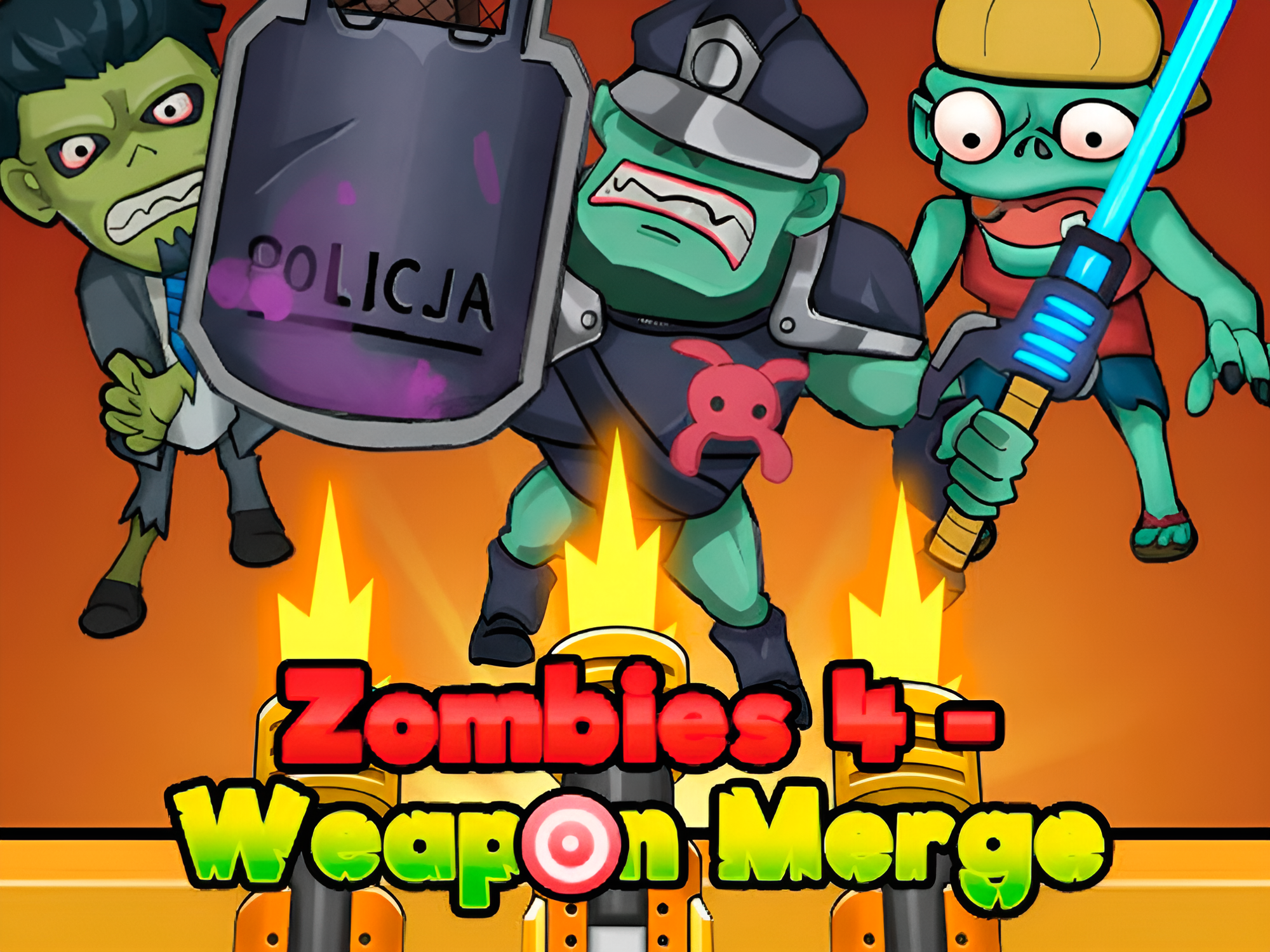 Zombies 4 – Weapon Merge 🕹️ Грати в онлайн ігри на SGameS.