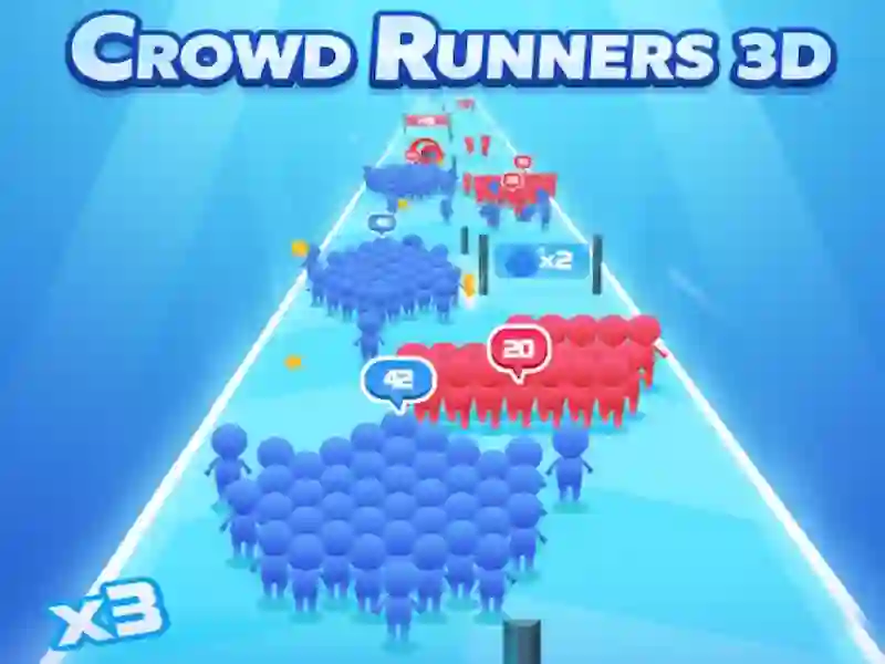 Crowd Runners 3D 🕹️ Грати в онлайн ігри на SGameS.