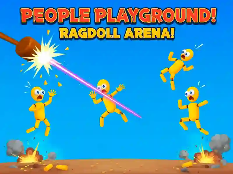 People Playground! Ragdoll Arena! 🕹️ Грати в онлайн ігри на SGameS